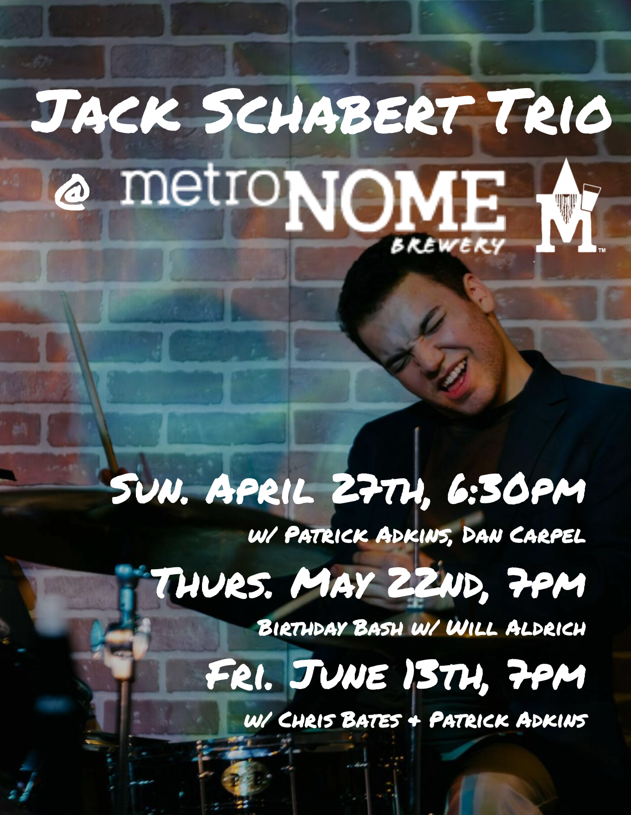 Listening Point - Jack Schabert Residency - MetroNOME Brewery